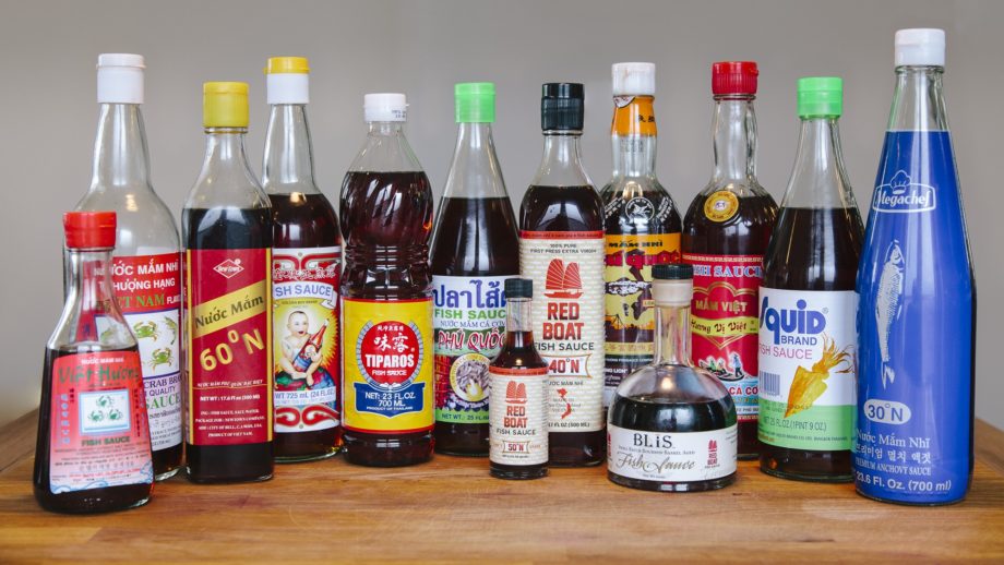 What are the different types of fish sauce?