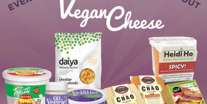 What are the different types of vegan cheese?