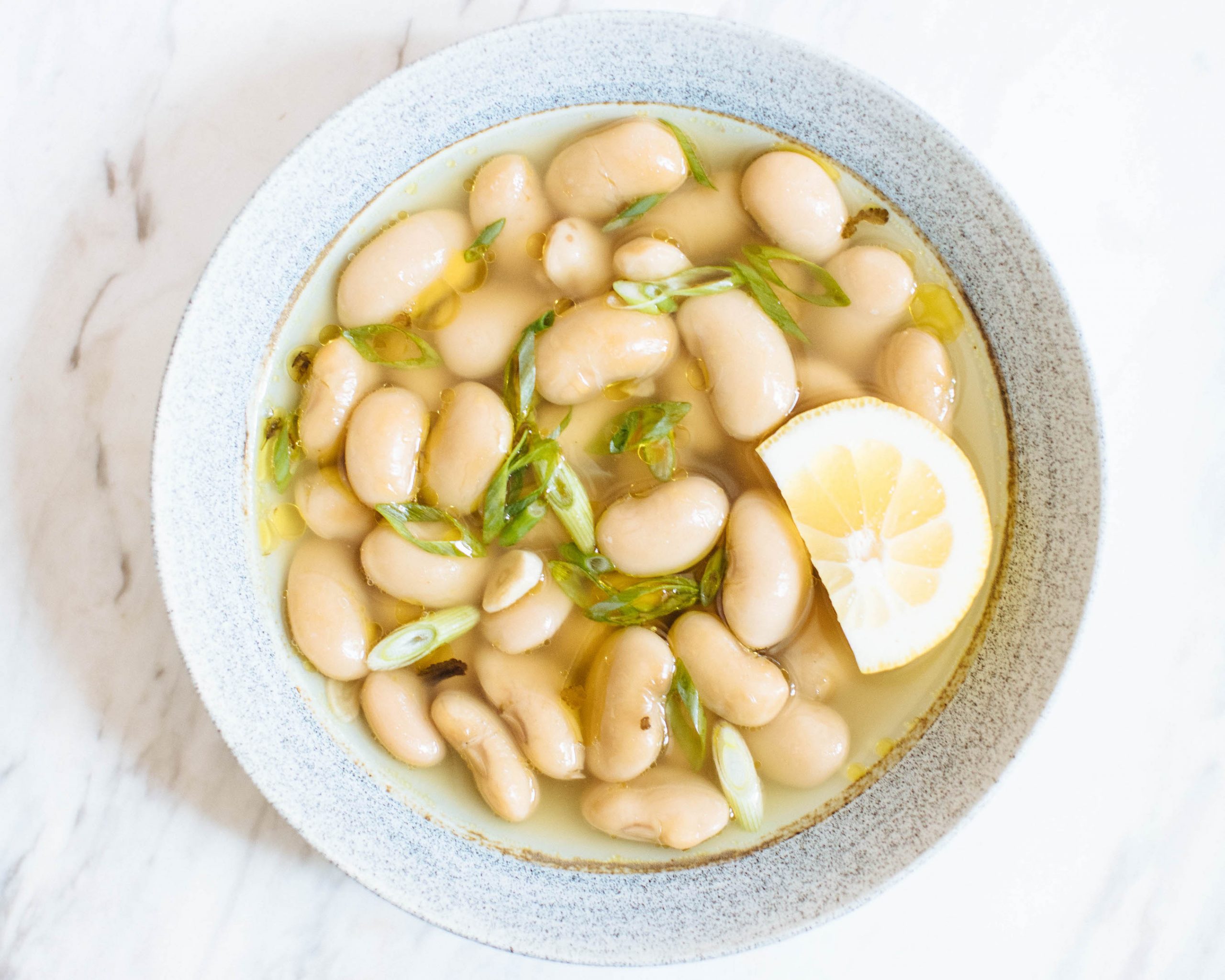 What are the health benefits of beans in soup?