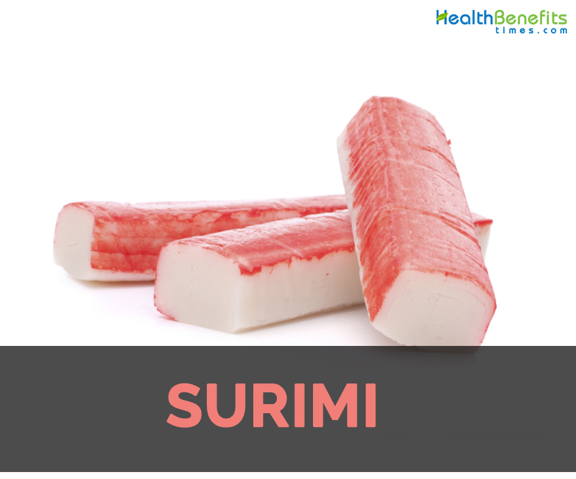 What are the health benefits of crab surimi?