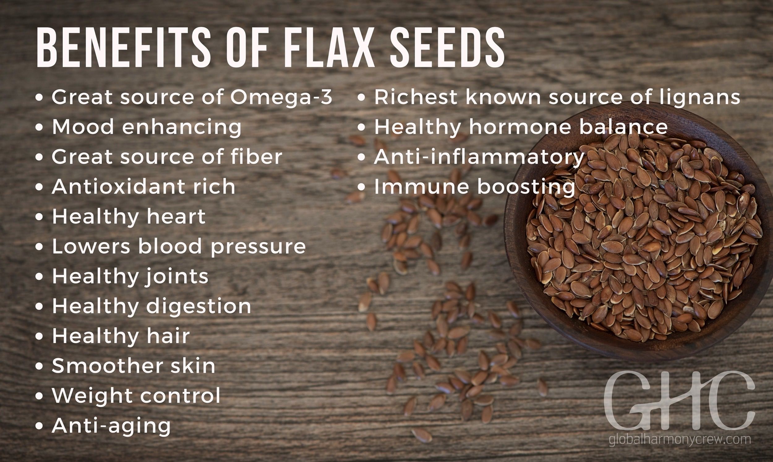 What are the health benefits of flaxseed?