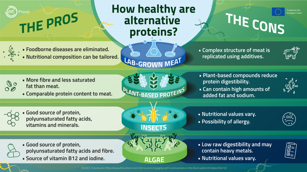 What are the health benefits of meat alternatives?