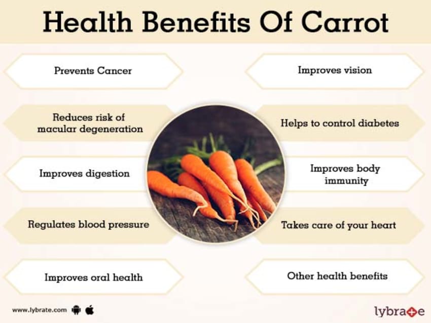 What are the health benefits of red carrots?