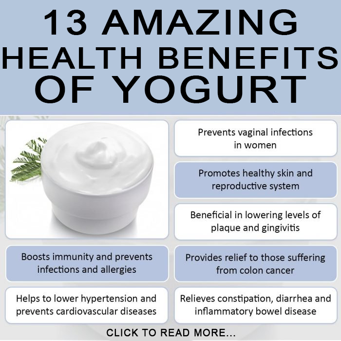 What are the health benefits of using yogurt?