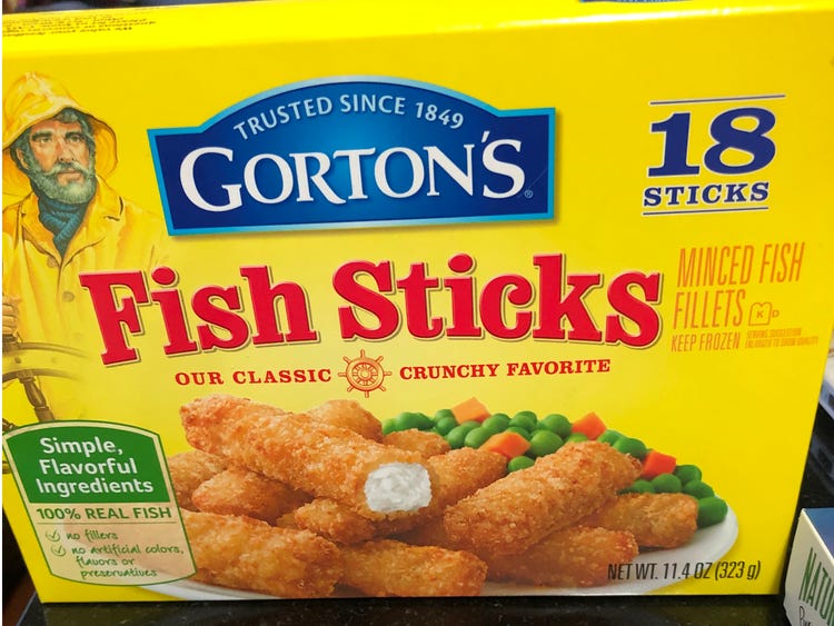 What are the healthiest fish sticks to buy?