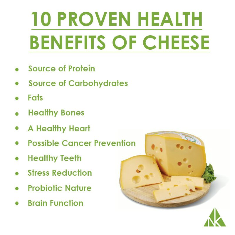 What are the healthy benefits of cheese?