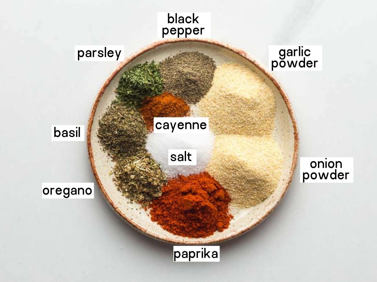 What are the ingredients of seasonings?