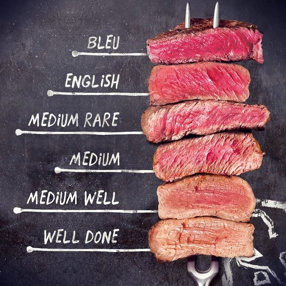 What are the levels of steak?