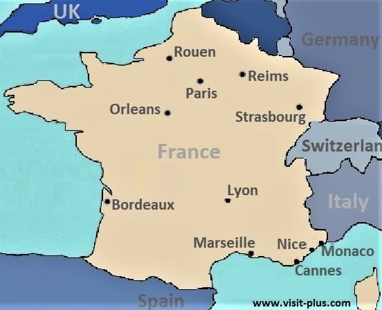 What are the most famous cities in France?