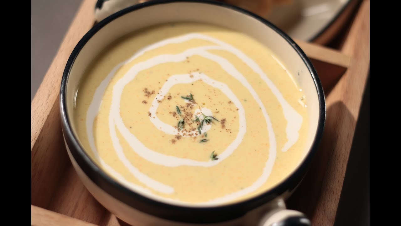 What are the most important characteristics of a good cream soups?