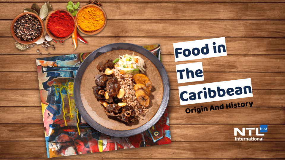 What are the origins of Caribbean food?