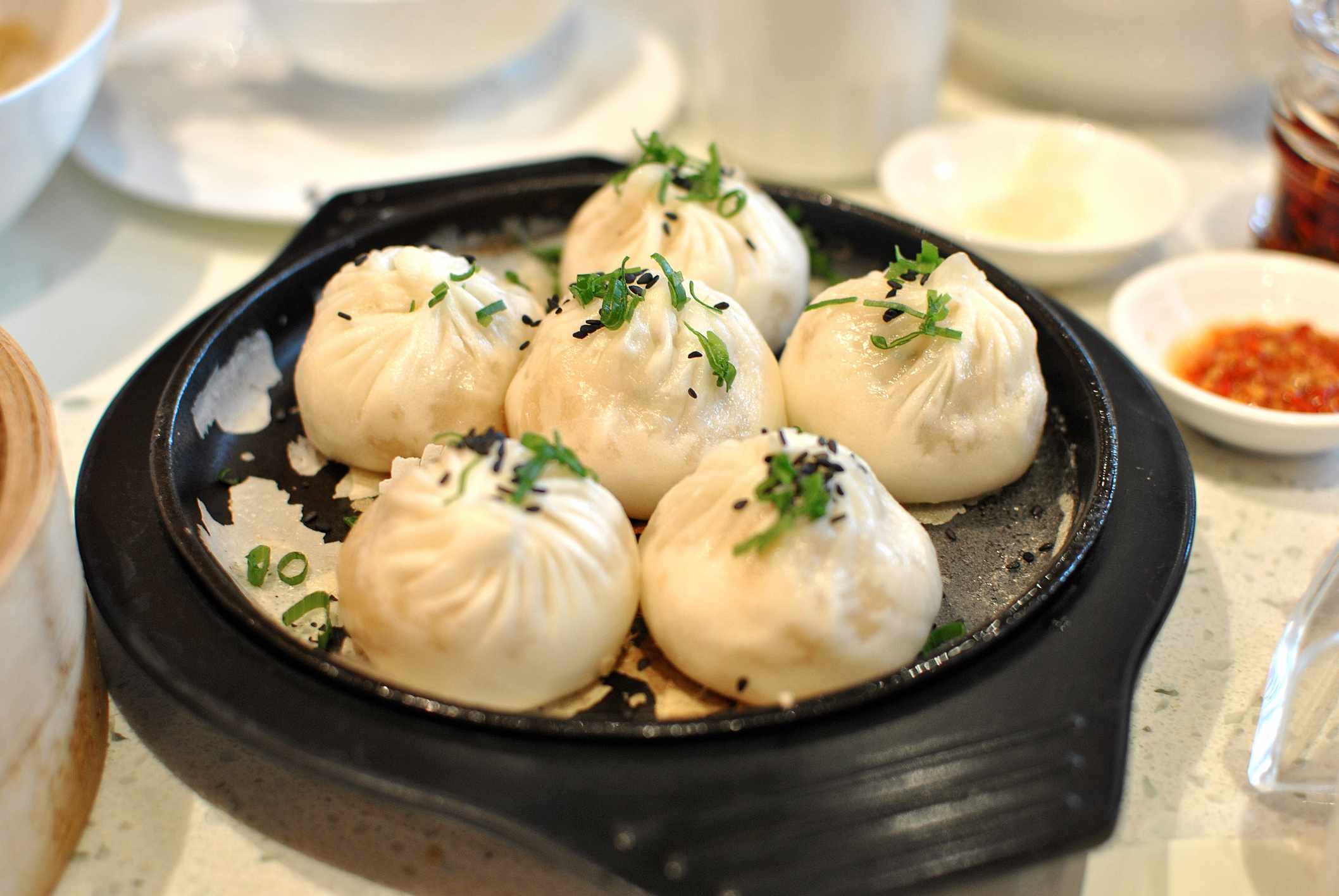 What are the Savoury Chinese dumplings called?