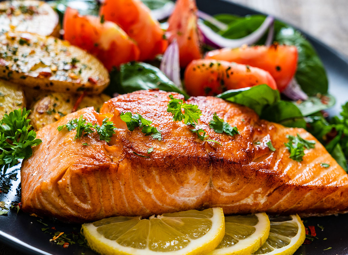 What are the side effects of eating salmon?