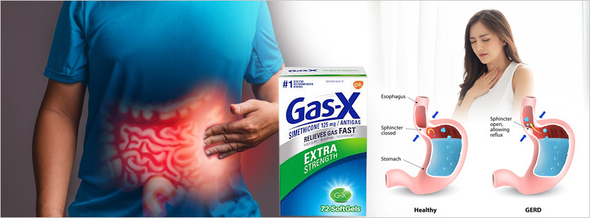 What are the side effects of Gas-X?