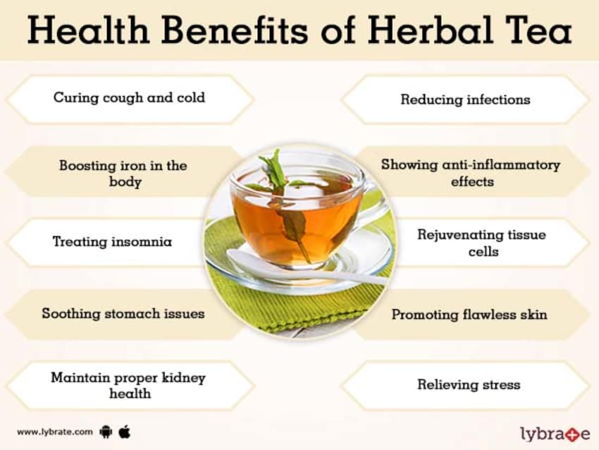 What are the side effects of herbal tea?
