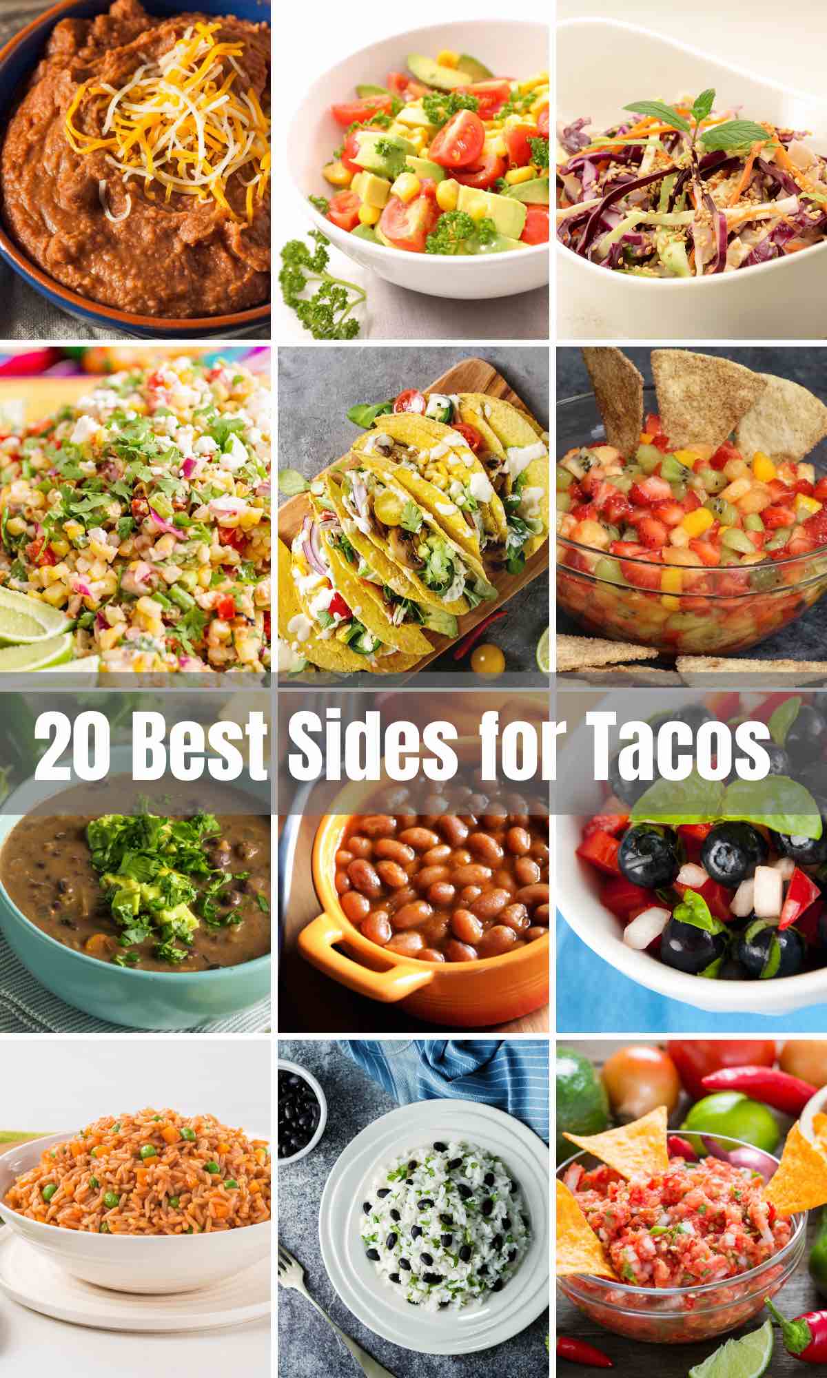 What are the tastiest side dishes for tacos?
