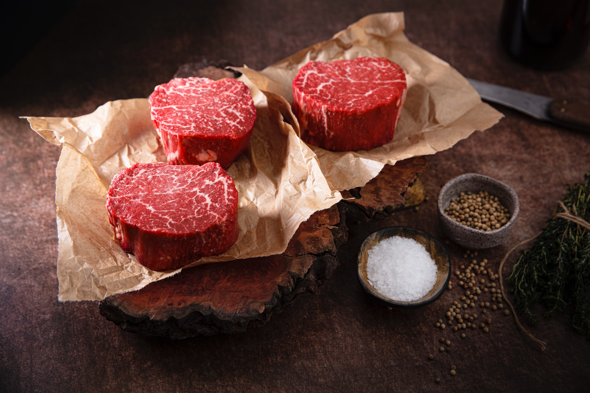 What are the three most tender steaks?
