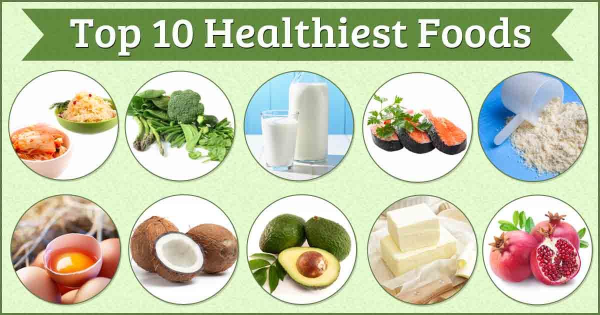 What are the top 10 healthy foods?