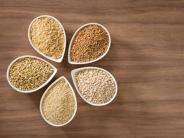 What are the top 5 cereal grains?
