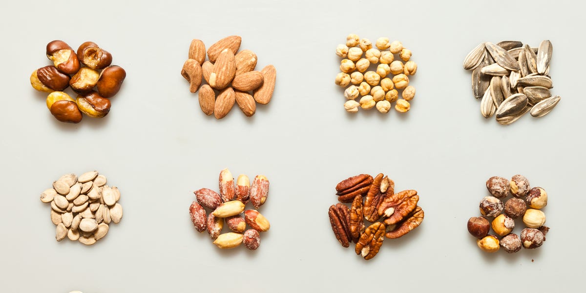 What are the top 5 healthy nuts to eat?