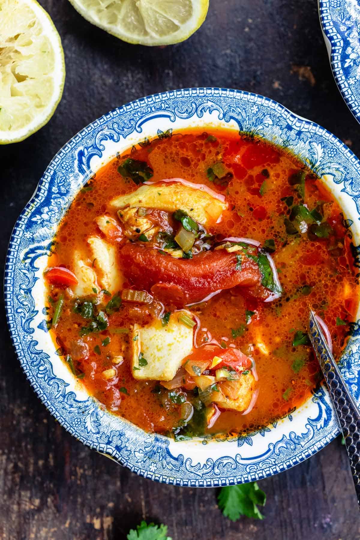 What are the types of fish stew?