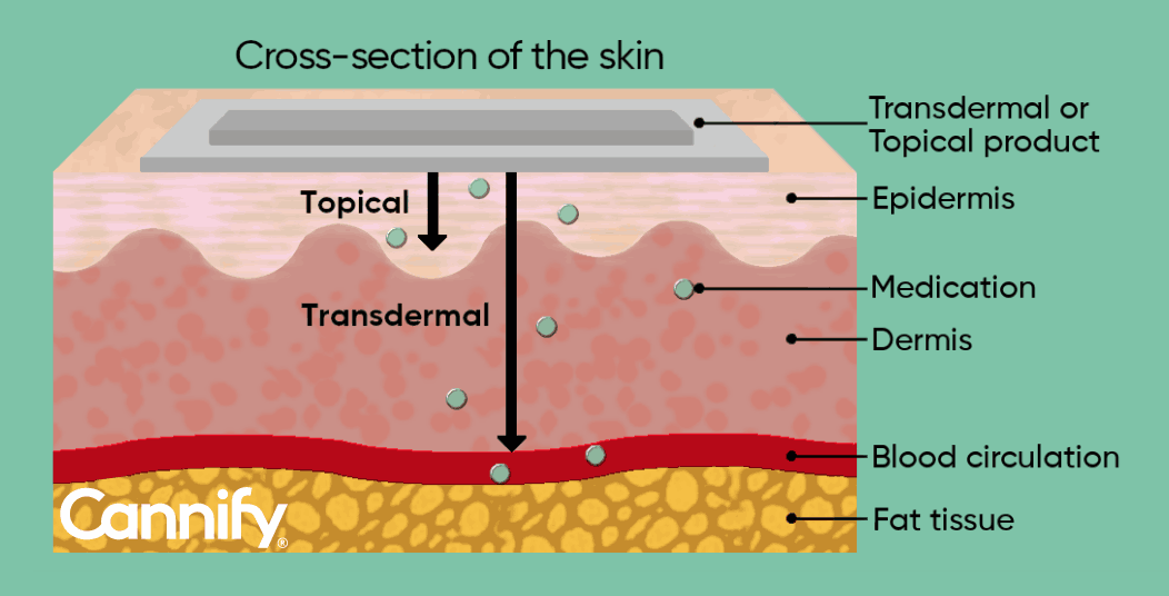 What are topical products?