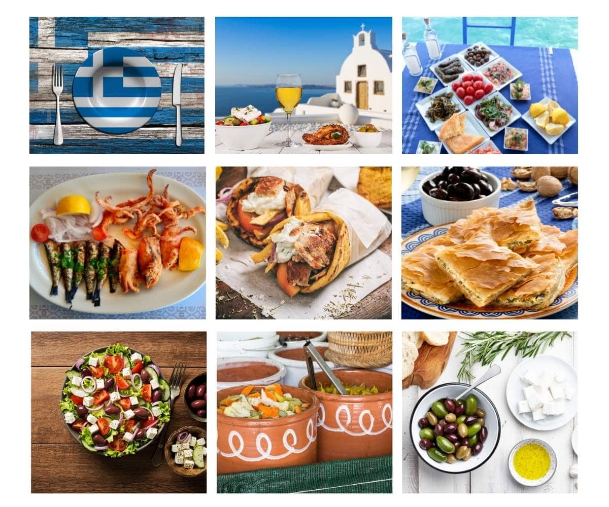 What are traditional Greek foods?