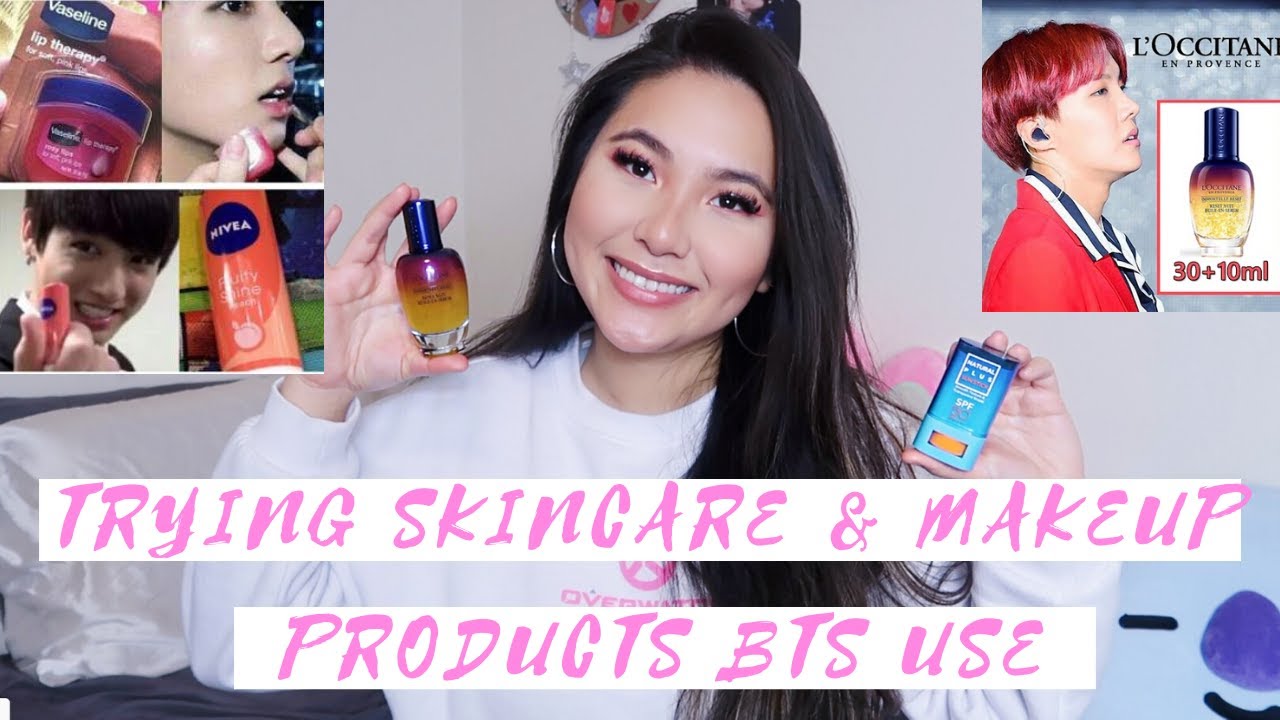 What beauty products do BTS use?