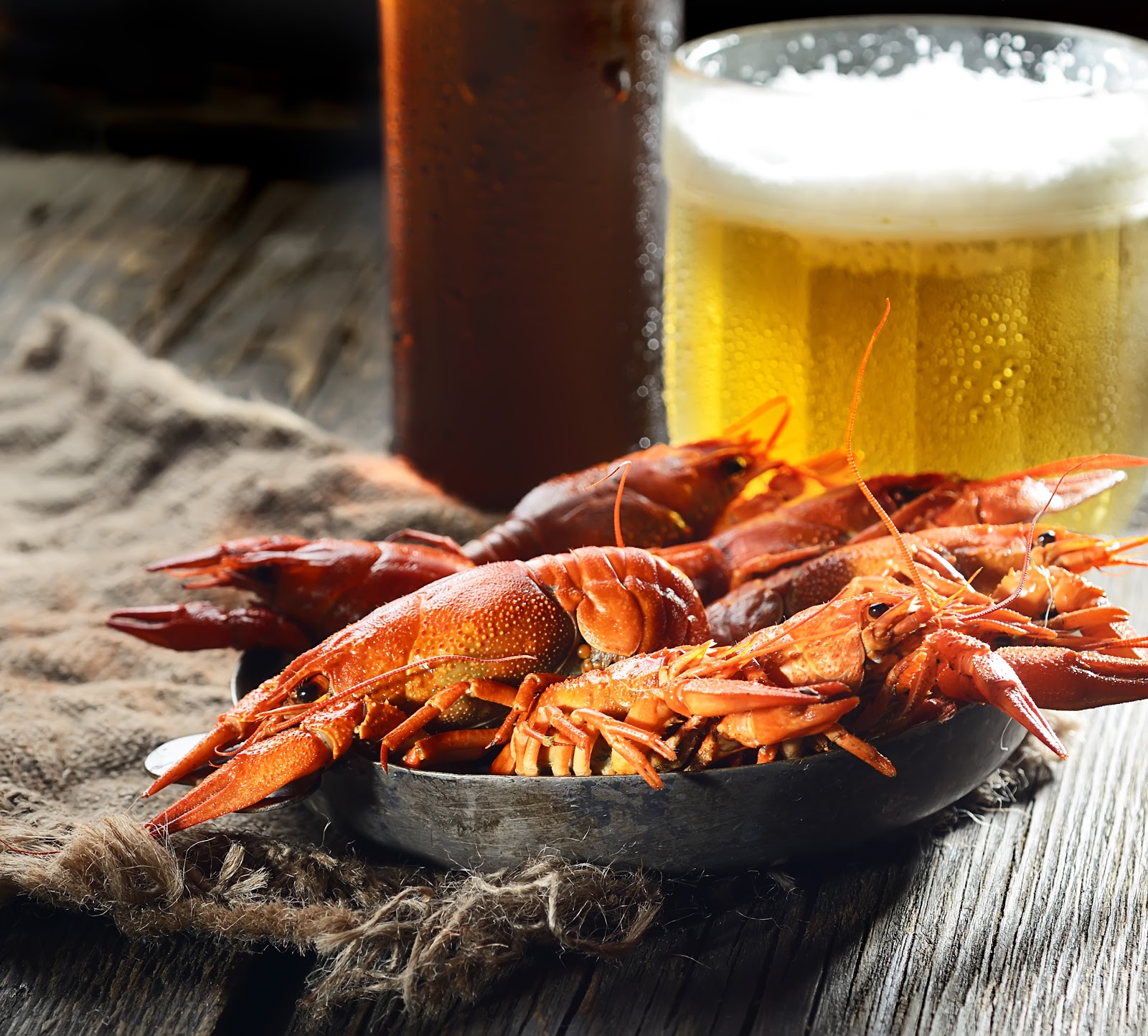 What beer goes best with seafood boil?
