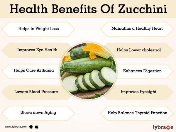 What benefits do you get from zucchini?