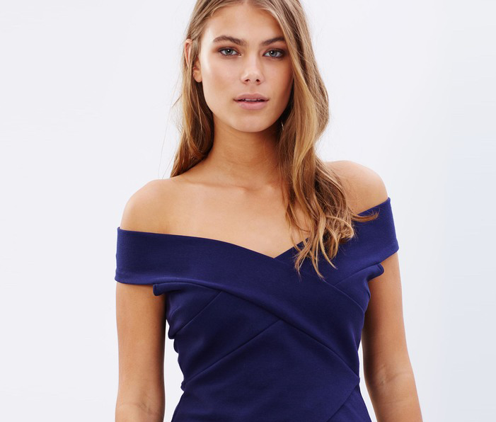 What body type looks good in off-the-shoulder?