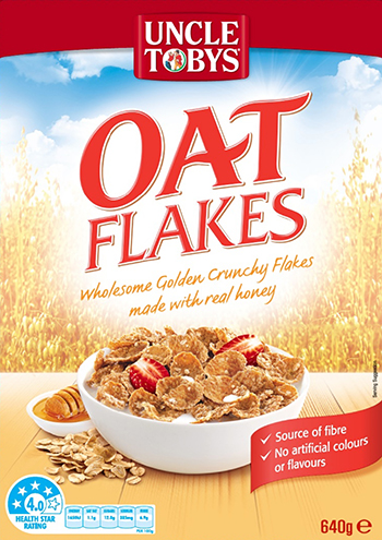 What breakfast cereal is made from oats?