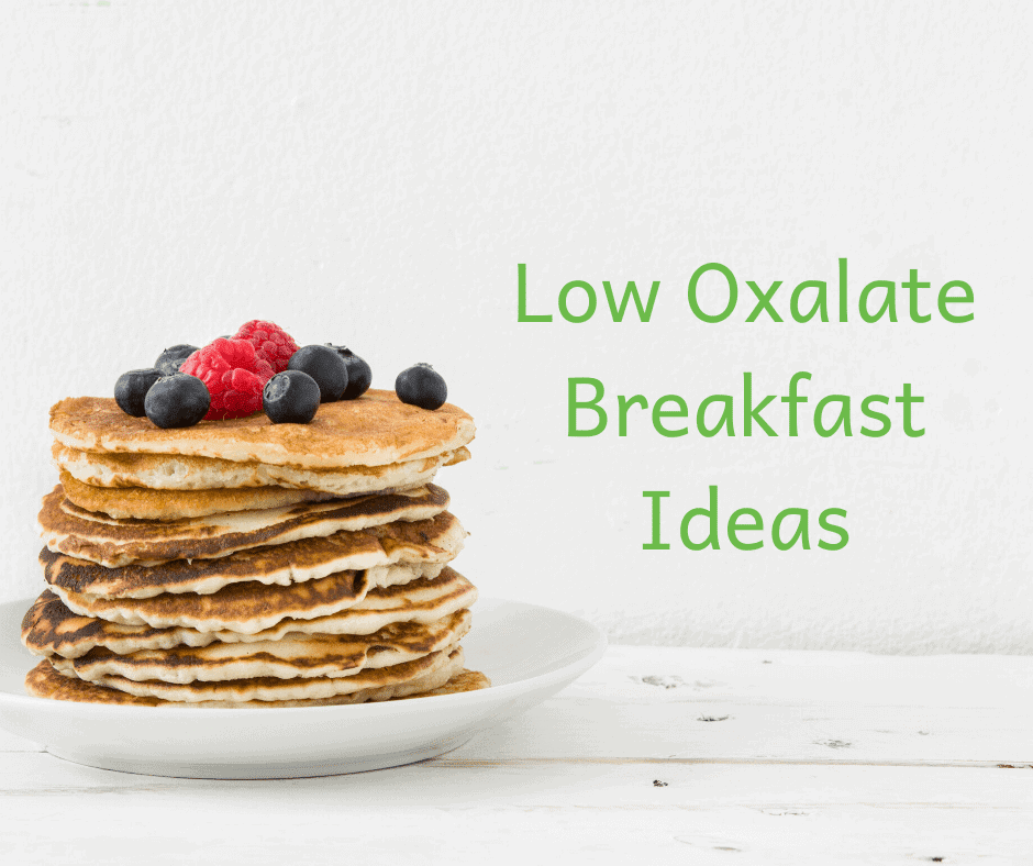 What breakfast is good for kidney stones?