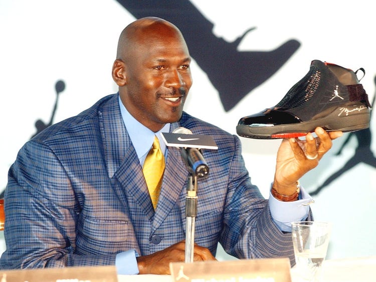 What business does Michael Jordan have?