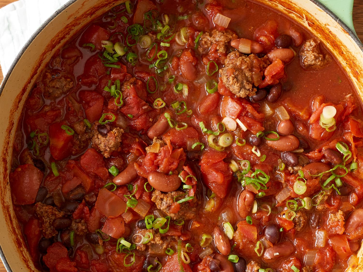 What can be added to chili?