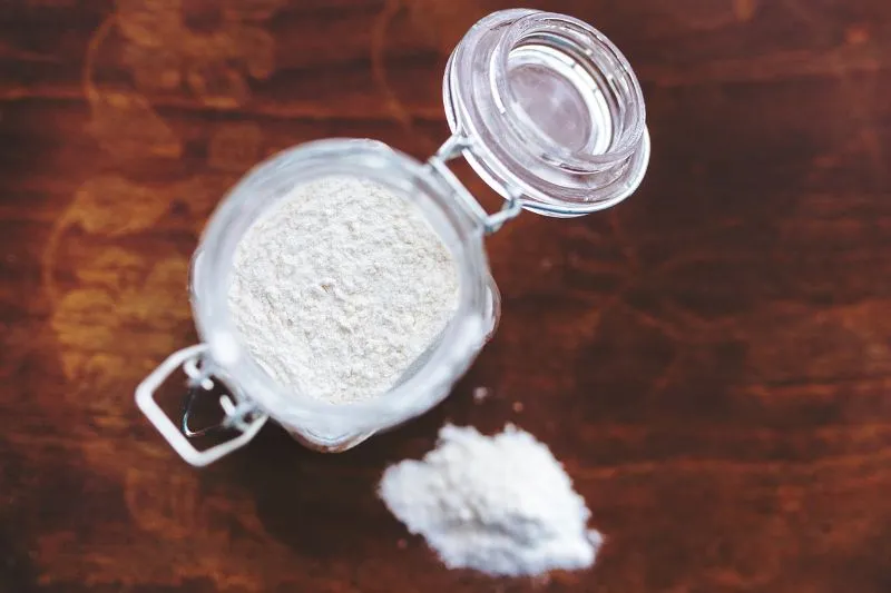 What can be used as a thickener in place of flour?