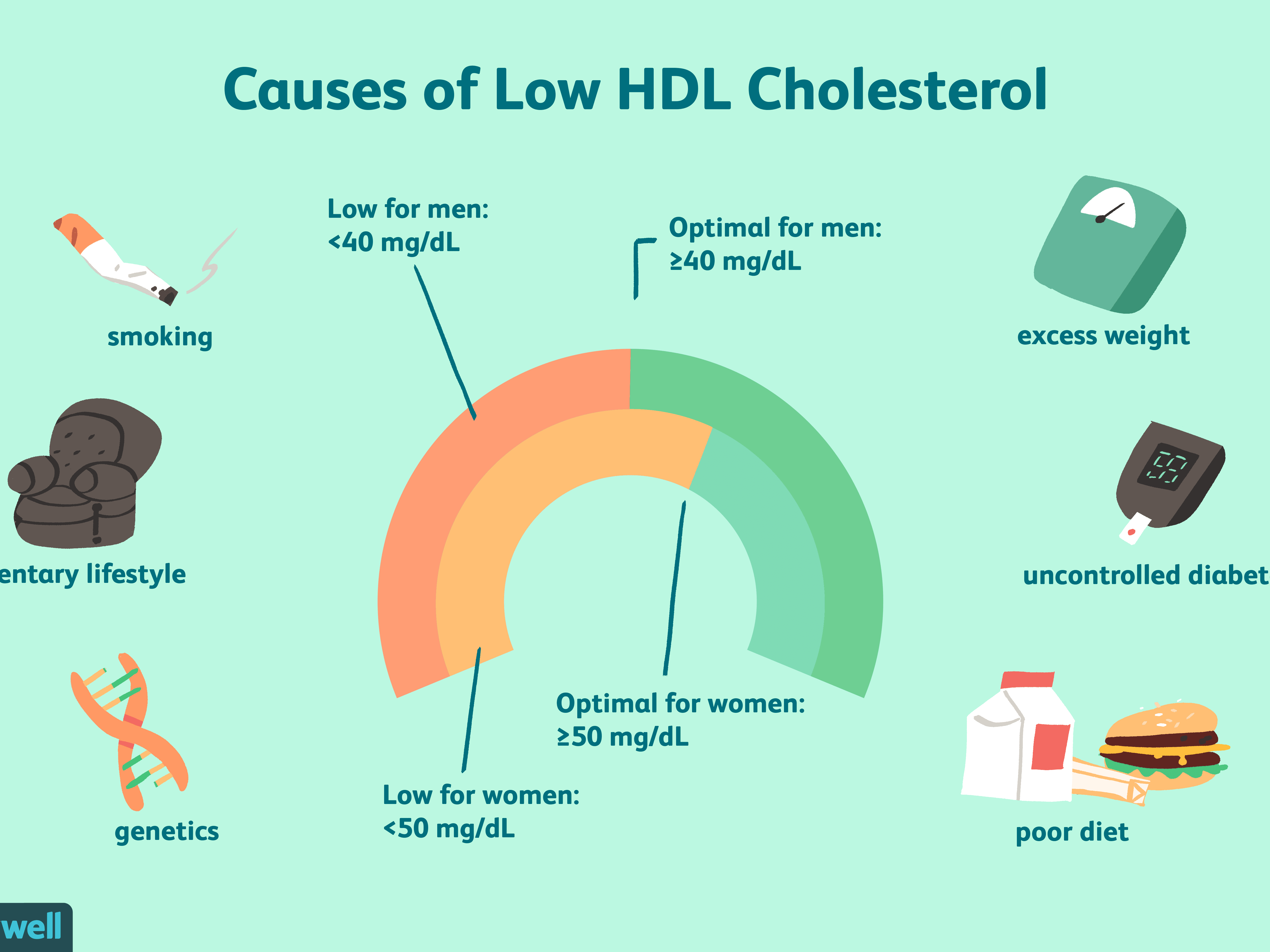 What can cause low cholesterol?