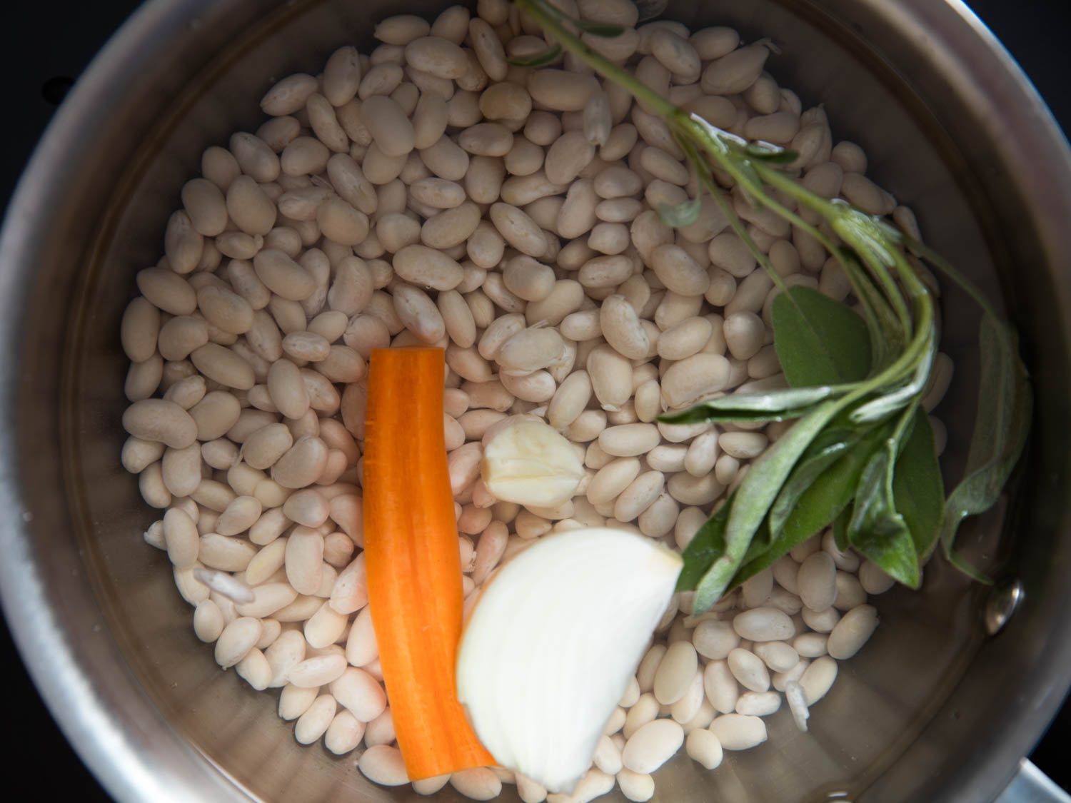 What can I add to beans for flavor?