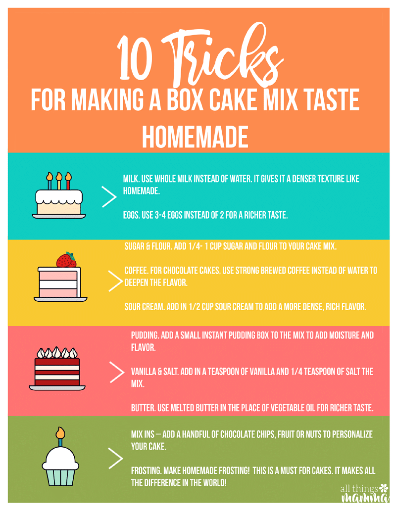 What can I add to cake mix to make it moist?