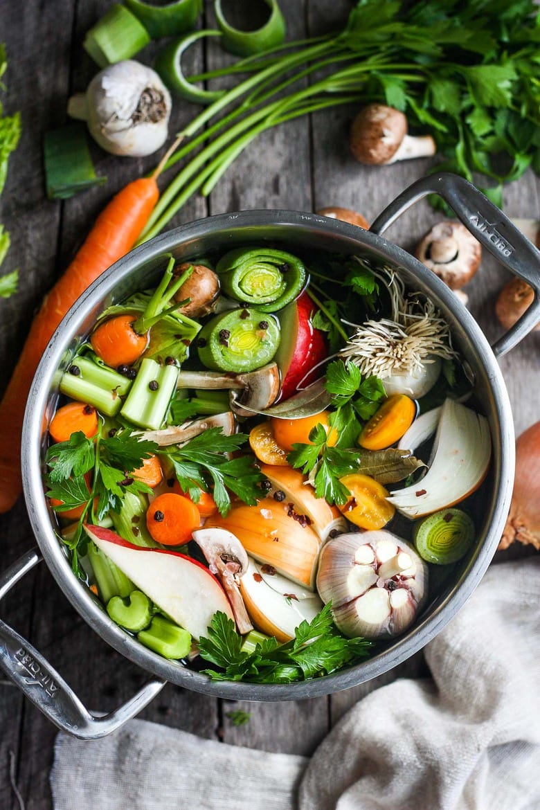 What can I add to vegetable broth for more flavor?