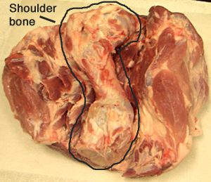 What can I do with a pork shoulder bone?