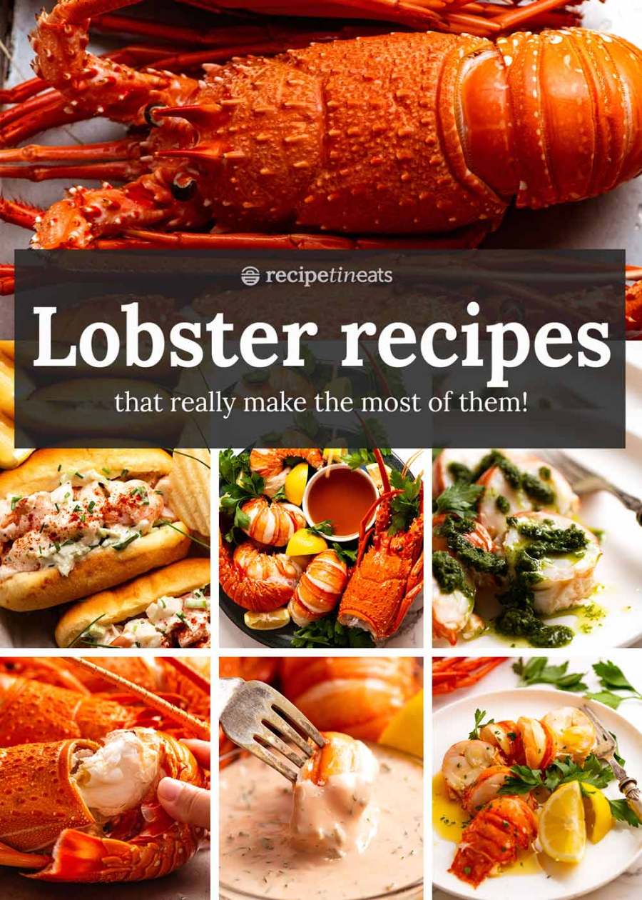 What can I do with frozen cooked lobster?