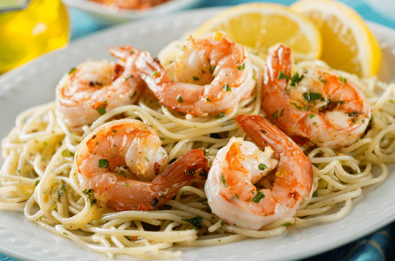 What can I do with leftover cooked shrimp?