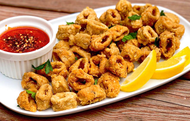 What can I do with leftover fried calamari?