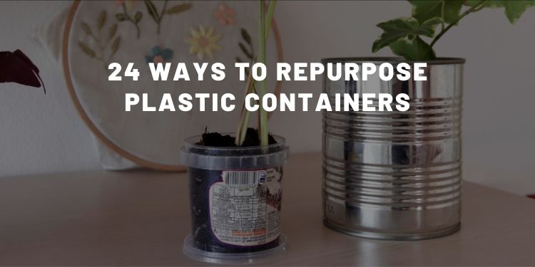 What can I do with small plastic containers?
