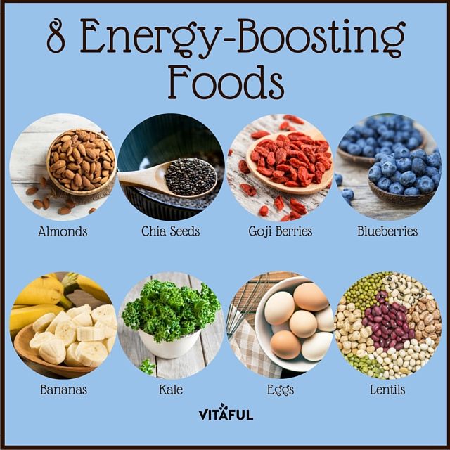 What can I eat to boost my energy up?