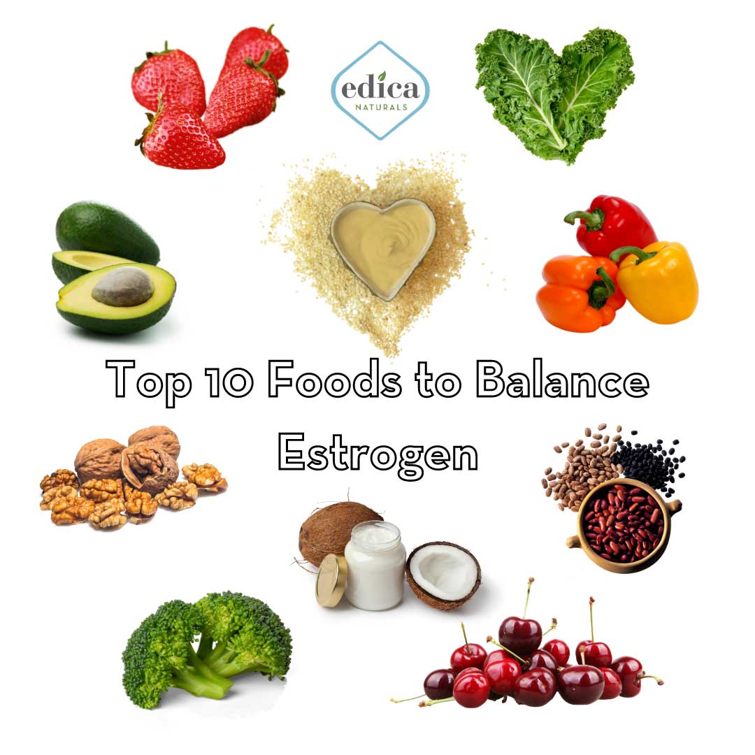 What can I eat to reduce the estrogen in my diet?