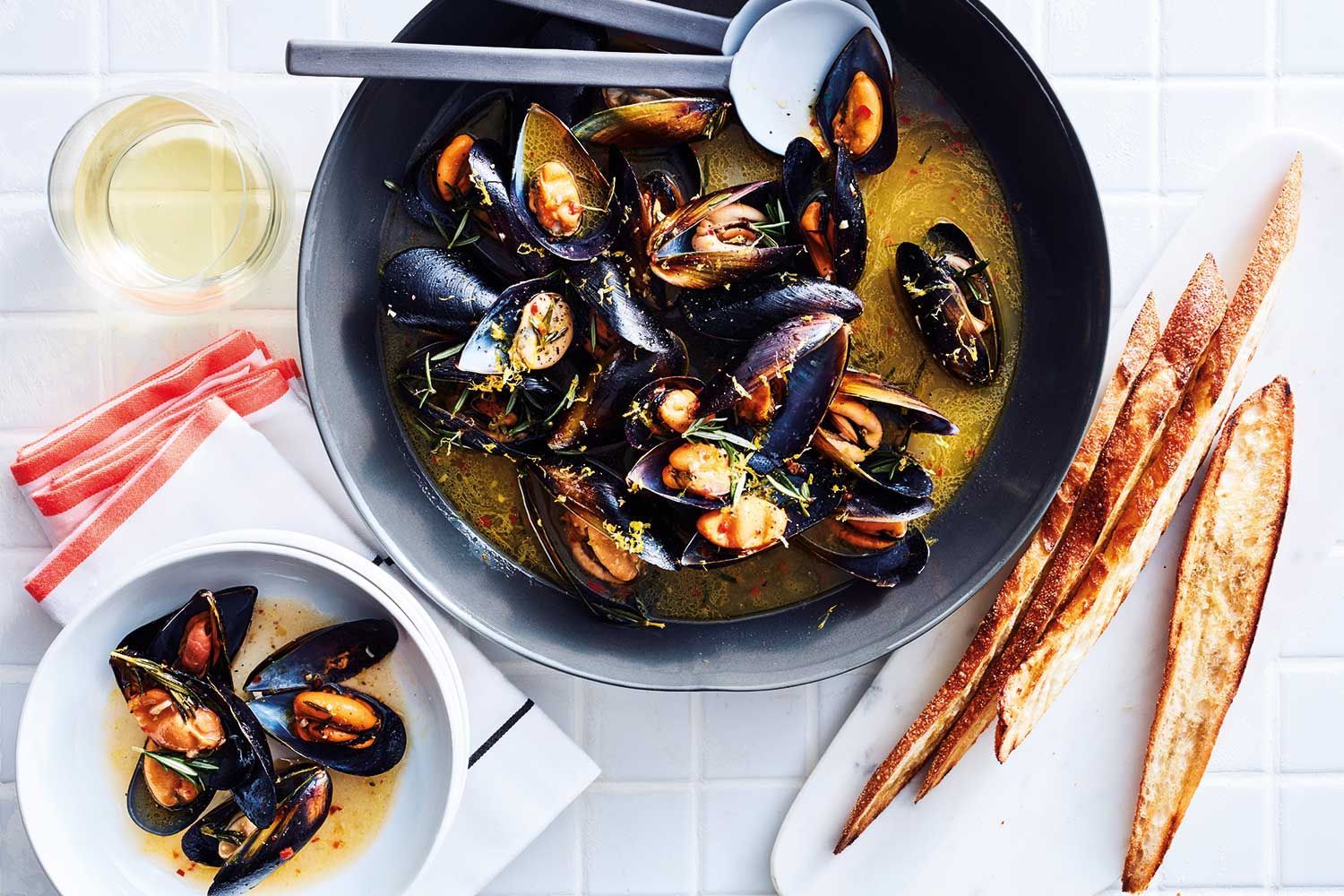 What can I make with shellfish?