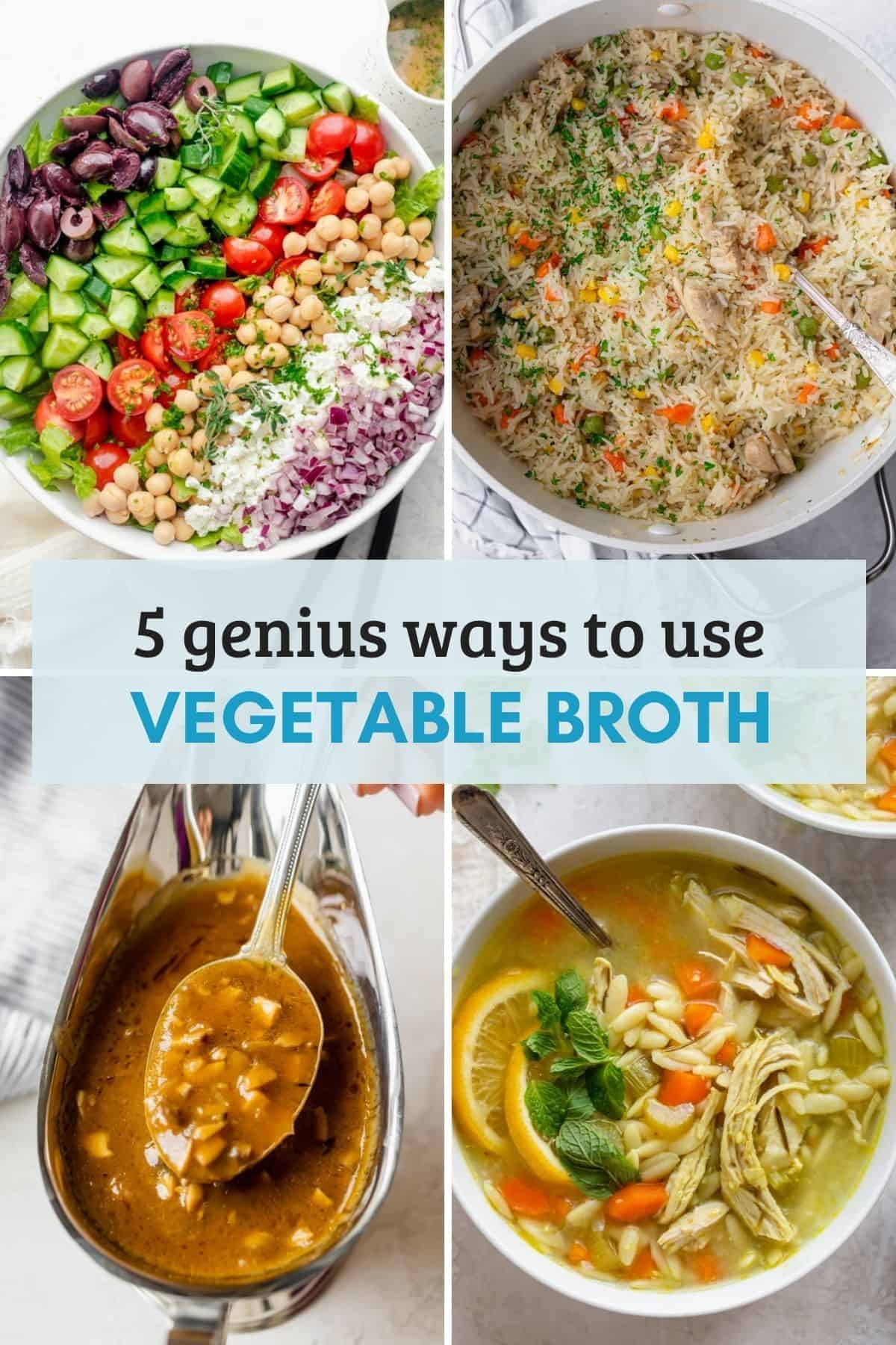 What can I make with vegetable broth?
