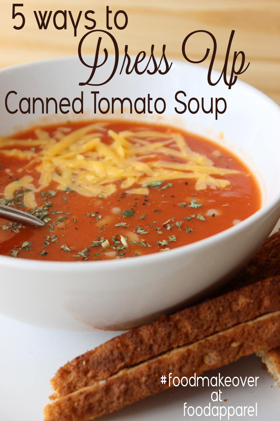 What can I put in my tomato soup to make it taste better?